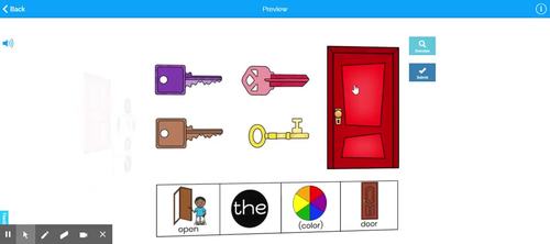 What's Behind the Door? Zoo Animals Boom Card Deck by Seldom Speechless