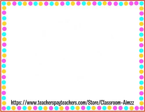 Bulletin Board Bunting Banners, Polka Dots bright Alphabets Bunting Banners