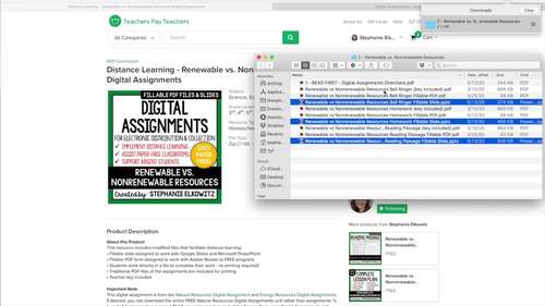 Distance Learning - Balanced and Unbalanced Forces Digital Assignments