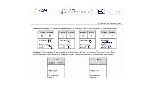 Adding & Subtracting Integers Guided Notes, Practice Worksheets, Video ...