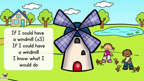 Music: If I Could Have A Windmill, Vocal Music Education, Children's Song