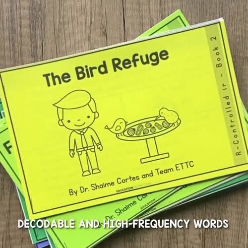 R-Controlled Vowels Science of Reading Decodable Readers ...