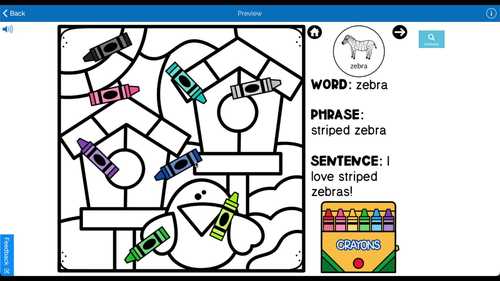 Spring Color Progression /z/ Sound | Boom Cards™ by Speechie Adventures