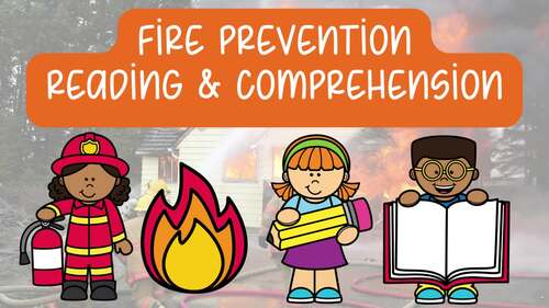 Fire Prevention Reading Kindergarten First Second Third Fire Prevention ...
