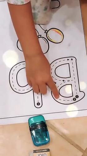 My ABC Tracing and Coloring Book by Muslim Momming and Gardening