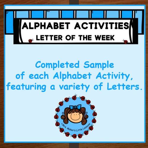 Alphabet Activities: Letter Tt (Letter of the Week) | TPT
