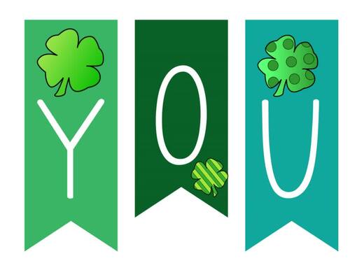 St. Patrick's Day Bulletin Board Classroom Decor Banner Print and Go ...