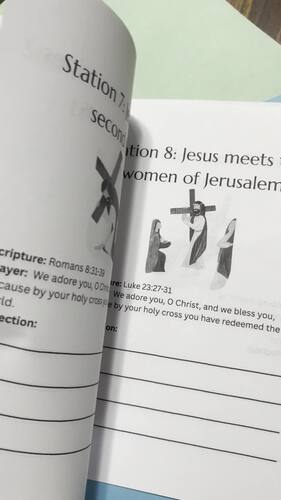 Stations of the Cross Booklet, Printable Kids’ Devotional, Lent, Christian