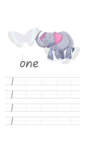 Numbers 1-10 Tracing Worksheets, Count the Animals, 30 Pages, For PreK ...