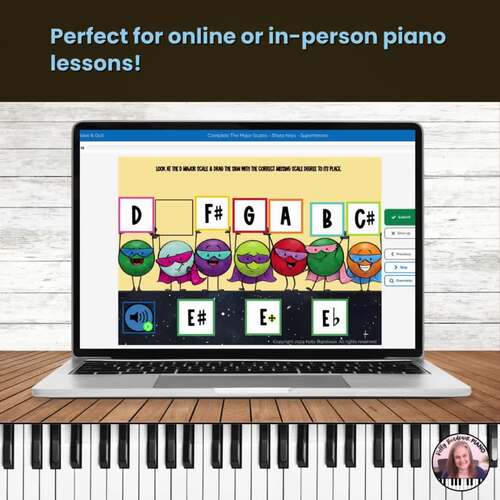 Complete the Major Scales BOOM™ Cards - Sharp Keys Plus C Major with ...