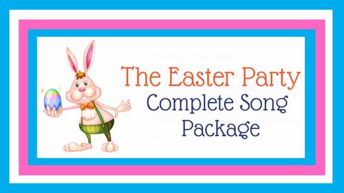 Easter Song & Activity | Moving Circle Song | mp3s, PDF, SMART, Video