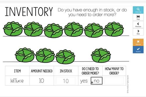 Digital Work Experience - Taking Inventory by the small but mighty teacher