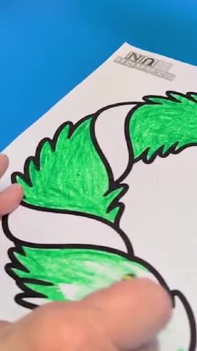 Christmas Holiday Craft: Wreath Art Project Craftivity by BottsyFUN