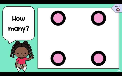 Subitize Lessons / Subitise Numbers 1-5 / Daily Number Sense / Math Centres