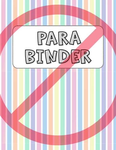 Editable Striped Binder Covers by TeachingWithMsEaster | TPT