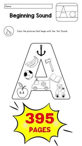 Spelling Activities & Practice Sheets - Word Work for Kindergarten and ...