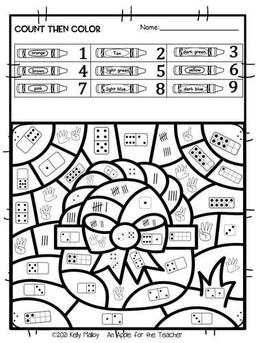 counting to 20 coloring pages