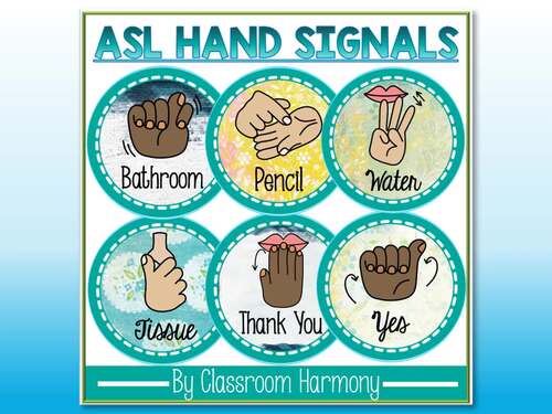 ASL Growth Mindset Alphabet Posters | American Sign Language ...