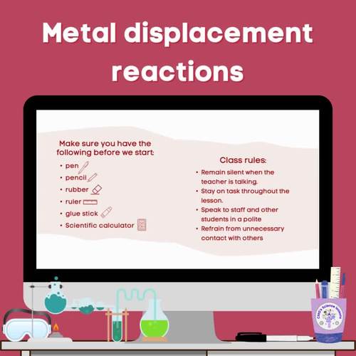Metal displacement reactions (KS3) by CMGs Science lessons | TPT