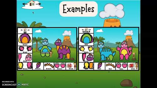 Build a Dinosaur BOOM Cards™ Initial R, R Blends, Vocalic R Sounds ...