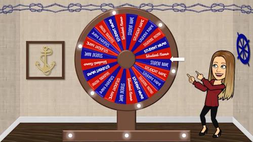 Digital Spinners Nautical - Classroom Management - Distance Learning ...