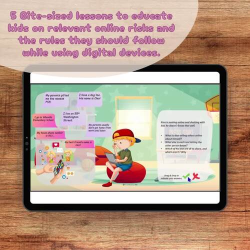 No-Prep Digital Internet Safety Mini-Lessons for Elementary Students