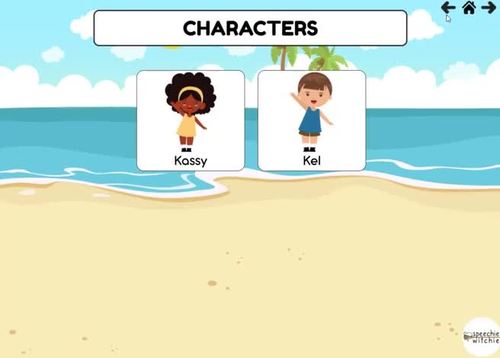 Boom Cards™ Summer Day Interactive Short Story (WH Questions, Association)