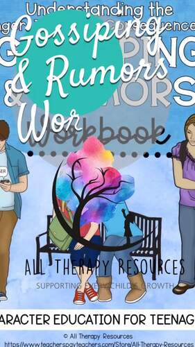 GOSSIP AND RUMORS Character Education Friendship Activities Conflict ...