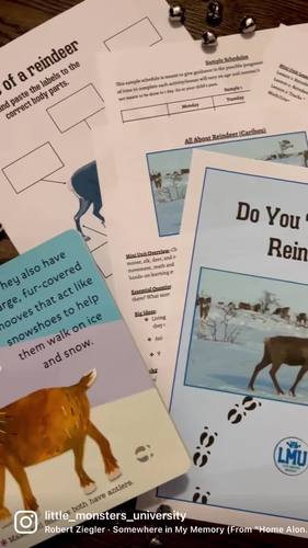 Reindeer Arctic Science Unit (PreK–2nd Grade) | “Do You Caribout Reindeer?”