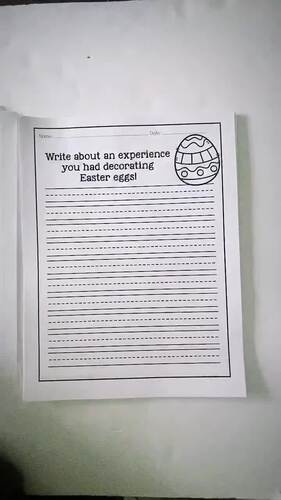 Easter Spring No Prep Early Finisher Packet {1st Grade Math & Literacy}