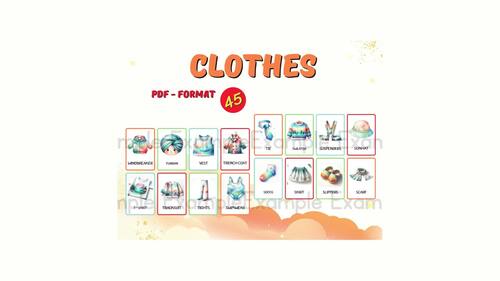 Explore the World: A-Z Flashcards for Kids on Animals, Clothes ...