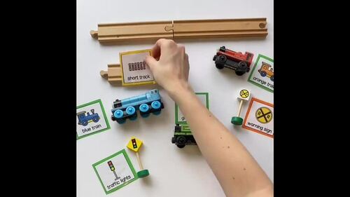 HOW TO PLAY WITH TRAINS MINI BUNDLE Autism and Special Ed | TPT
