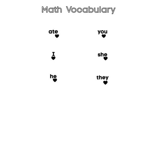 Decodable Story Problems with Math Heart Words | Subtraction to 10, 20, 100