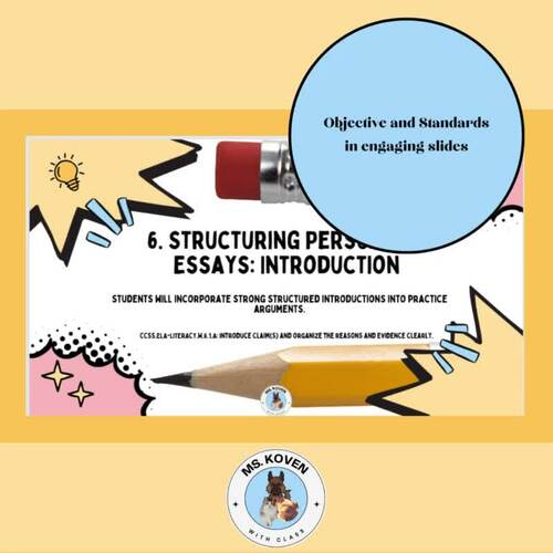 Crafting Persuasive Introductions: Strong Argument Start (CCSS-Aligned ...