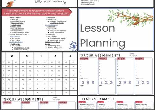 Blending & Segmenting VC Words | Kindergarten Phonics Short Vowel ...