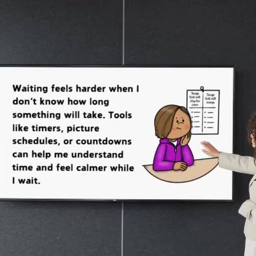 Boom Waiting Patiently Social Story Patience Reflection Sorting Cards ...