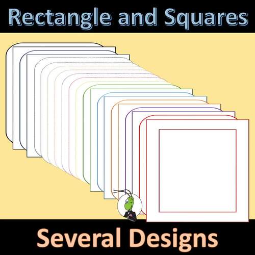 Border ClipArt Simple Designs for Commercial Use for TpT Sellers