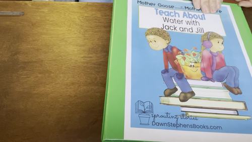 Jack and Jill Lyrics with States of Matter Worksheet for Kindergarten