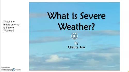 Severe Weather Unit for Special Education PRINT AND DIGITAL | TpT