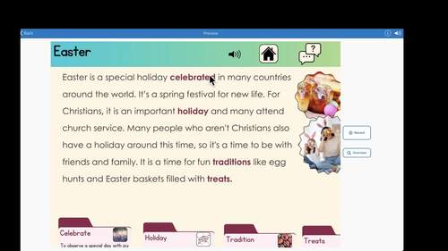 Easter Reading Comprehension for Teens | interactive activities ...
