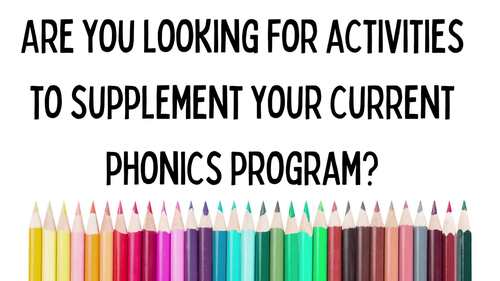 Phonics Foundations Level 1 BUNDLE / Units 1-14 by Standards in Elementary