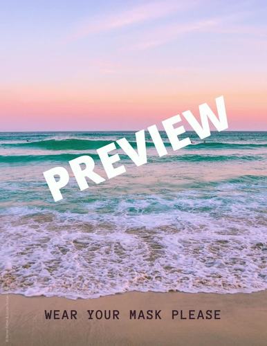 25 Wear Your Mask Reminder Sign Signage | HIGH SCHOOL VIBE | Back to School