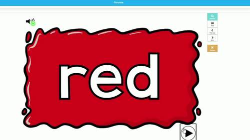 Learning the Color Red Boom Cards™ by The Connett Connection | TPT