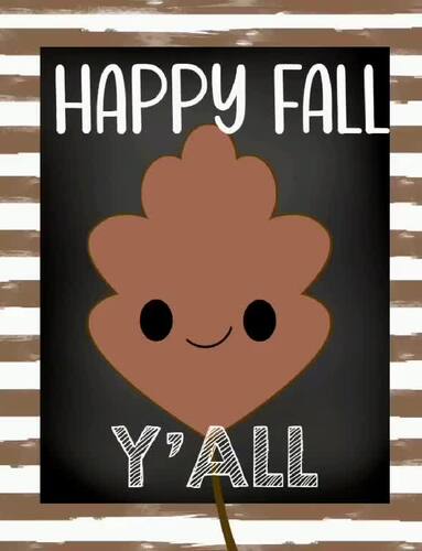 Falling Good Digital Classroom Posters Fun Fall PUNS Inspiration Class ...