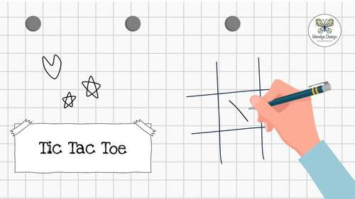 Addition of decimal numbers - Math Game - Tic Tac Toe by WendysDesign