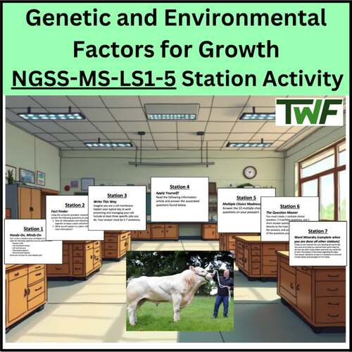 Genetic and Environmental Factors and Growth - Station Activity - NGSS ...