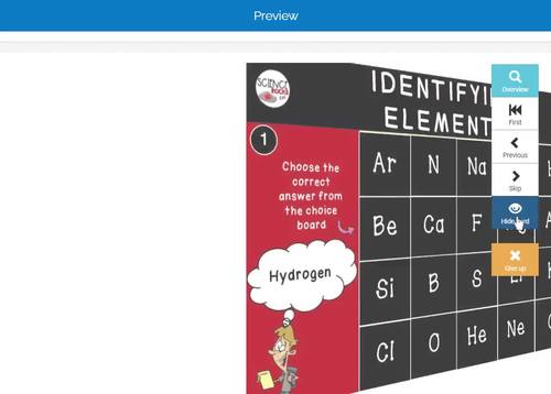 Periodic Table of Elements Write Element Words To Symbols Boom Cards ...