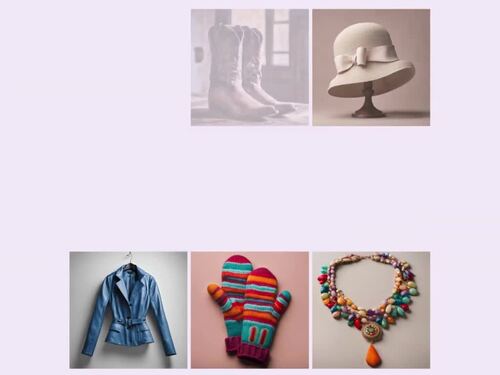 Clothing Flashcards-Printable Clothes Picture Cards 4 examples of each
