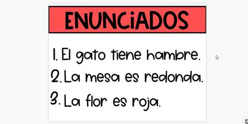Gramatica Digital Interactiva para -Tipos de Oraciones | TpT