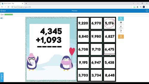 Addition with Regrouping Mystery Picture Boom Cards by Hands on ...